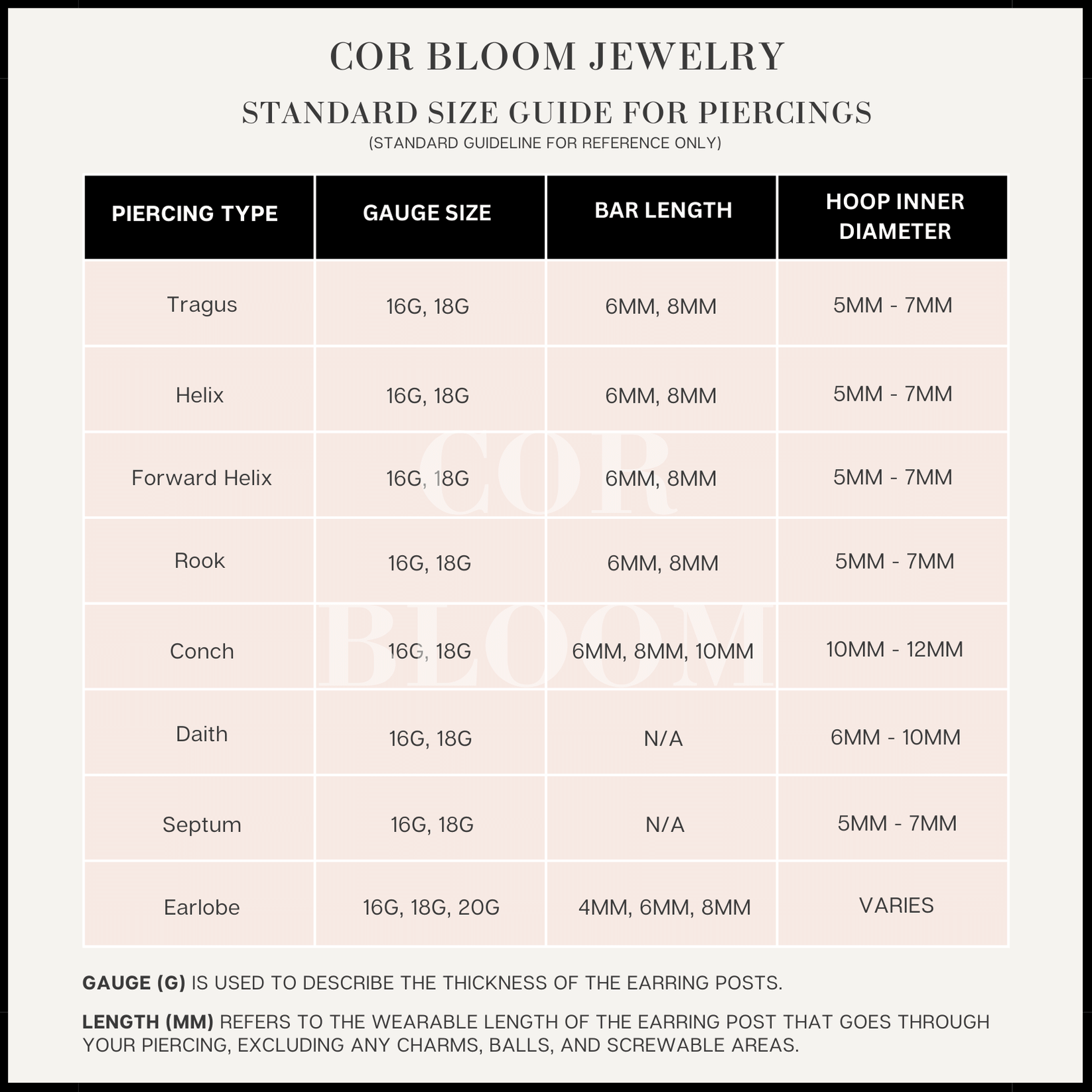 Glowing Sun CZ Flat Back Cartilage Piercing Stud For Helix Piercing – COR BLOOM